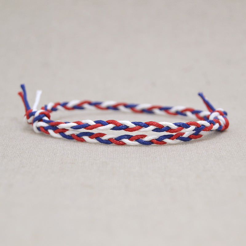 Wholesale Cotton and Linen Hand-woven Hand Rope JDC-BT-QianY007 ...