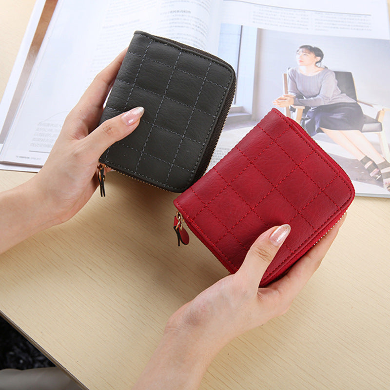 Wholesale Mini Fashion Versatile Women's Bag Short Zipper Cute Wallet ...
