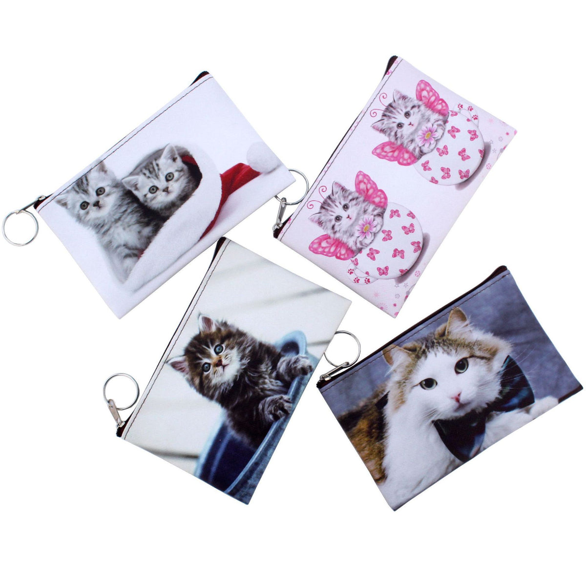 Wholesale New Cat Coin Purse Cartoon Kitten Student Thin Wallet ...