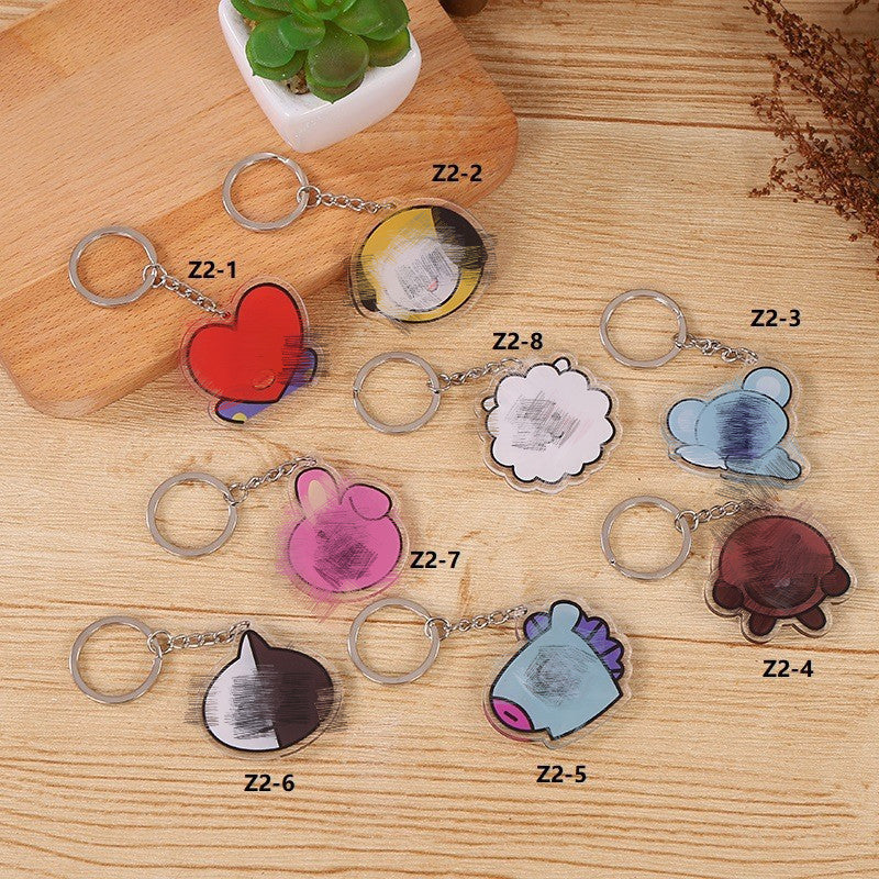 Wholesale Cartoon Acrylic Keychain JDC-KC-YunDuan002 — JOYASDECHINA ...