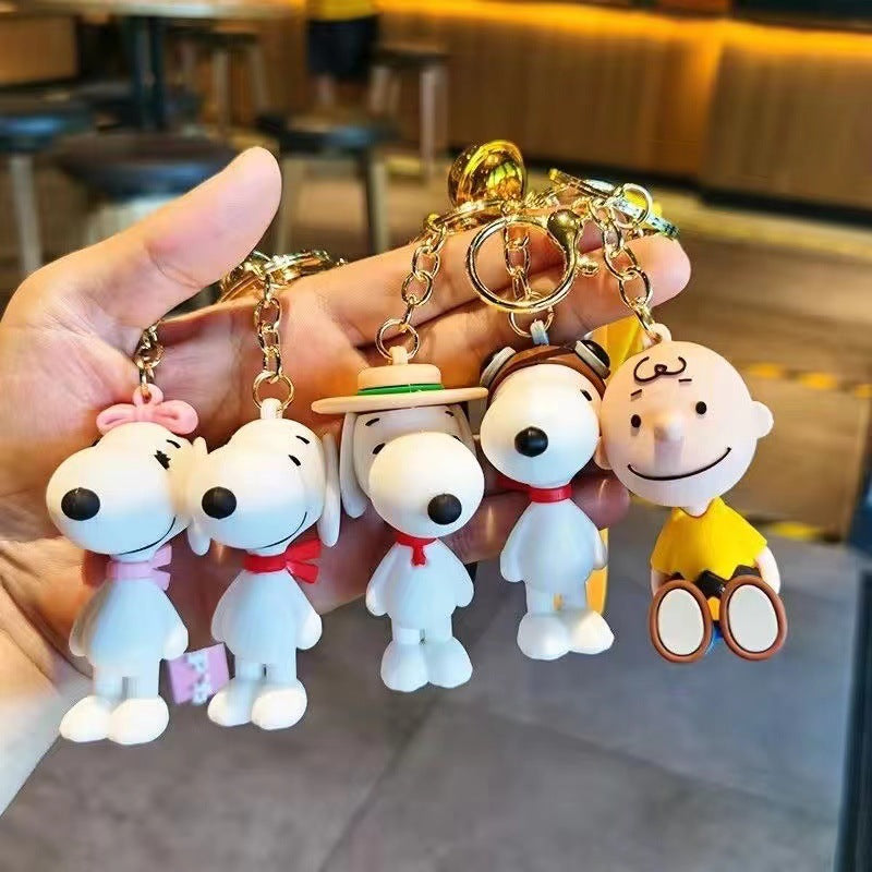 Wholesale Cute doll keychain student schoolbag pendant couple Girl bag ...