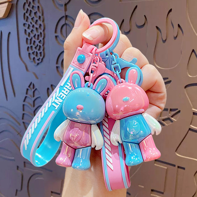 Wholesale Cute Cartoon Dopamine Lightning Rabbit Keychain JWE-KC ...