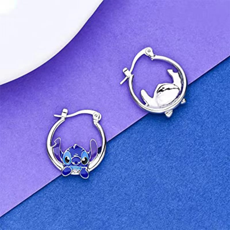 Wholesale Animation Earrings Circle Design Movie Animation Earrings ...