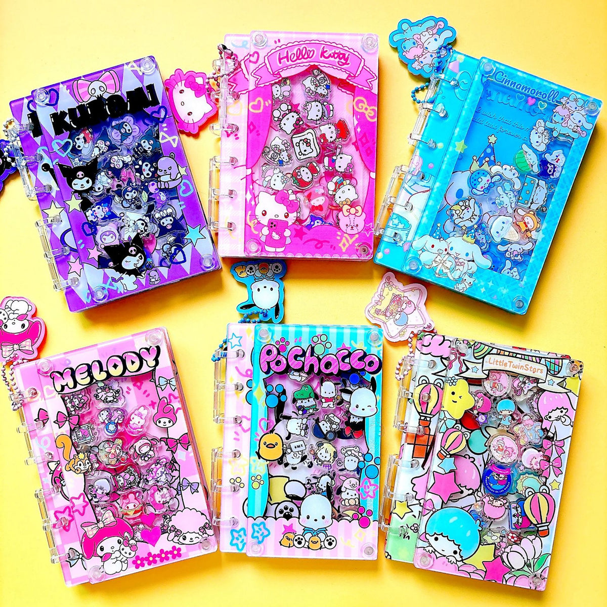 Wholesale Acrylic Shake Book Notebook Loose-leaf Diy Shake Music A7A5 ...