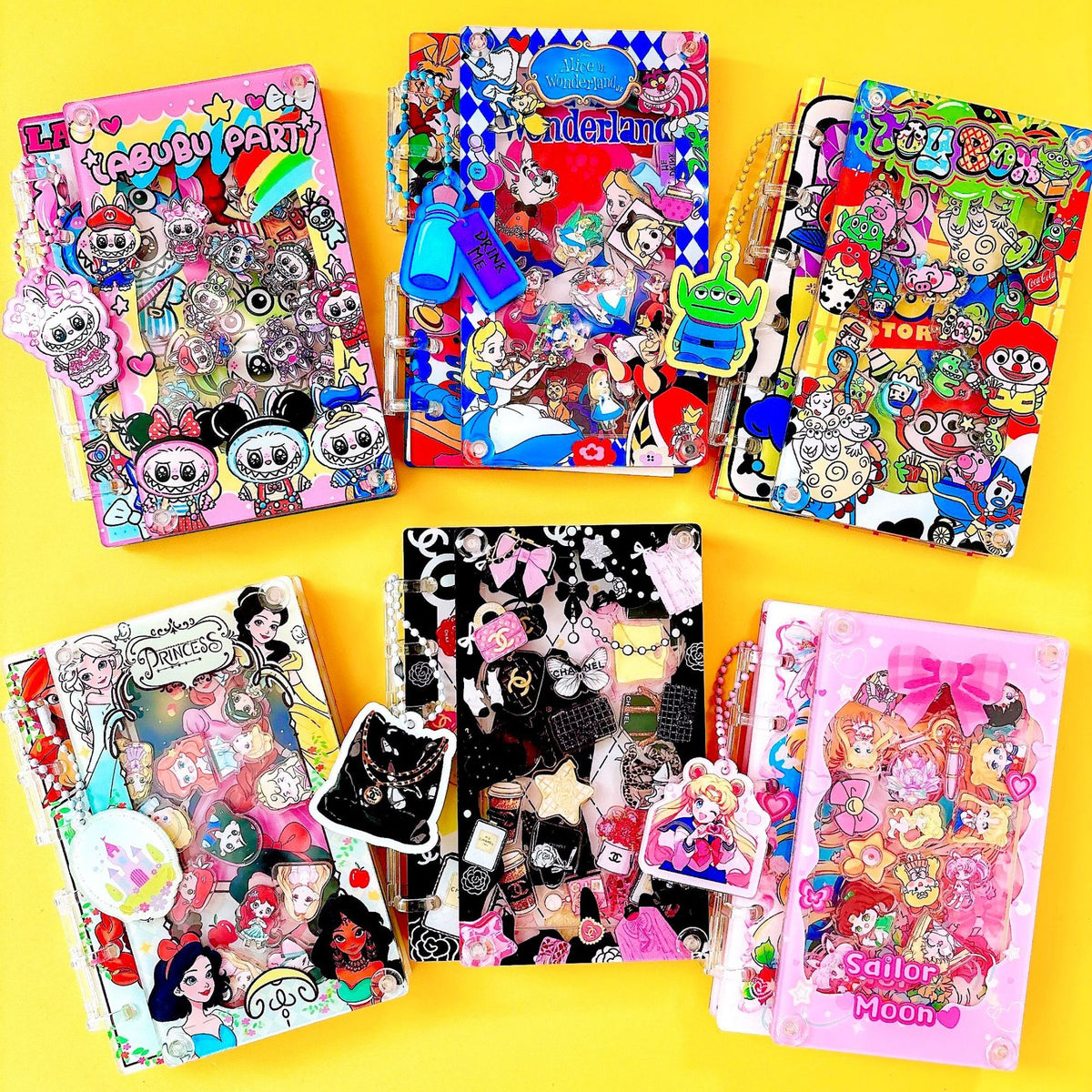 Wholesale Acrylic Shake Book Notebook Loose-leaf DiyA7A5 JDC-NK-MH008 ...