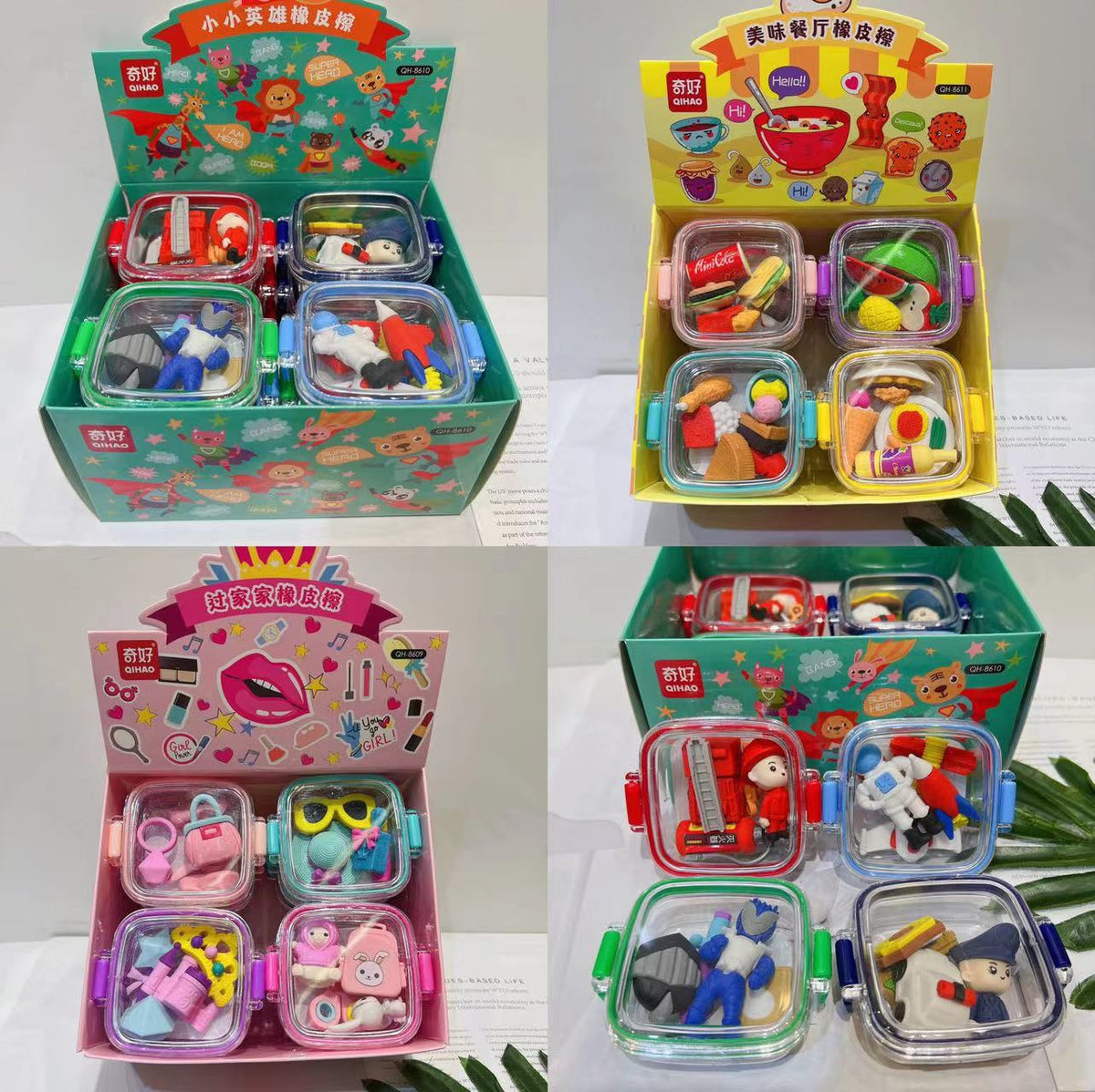 Wholesale New Astronaut Cartoon Eraser Cute Creative Detachable ...