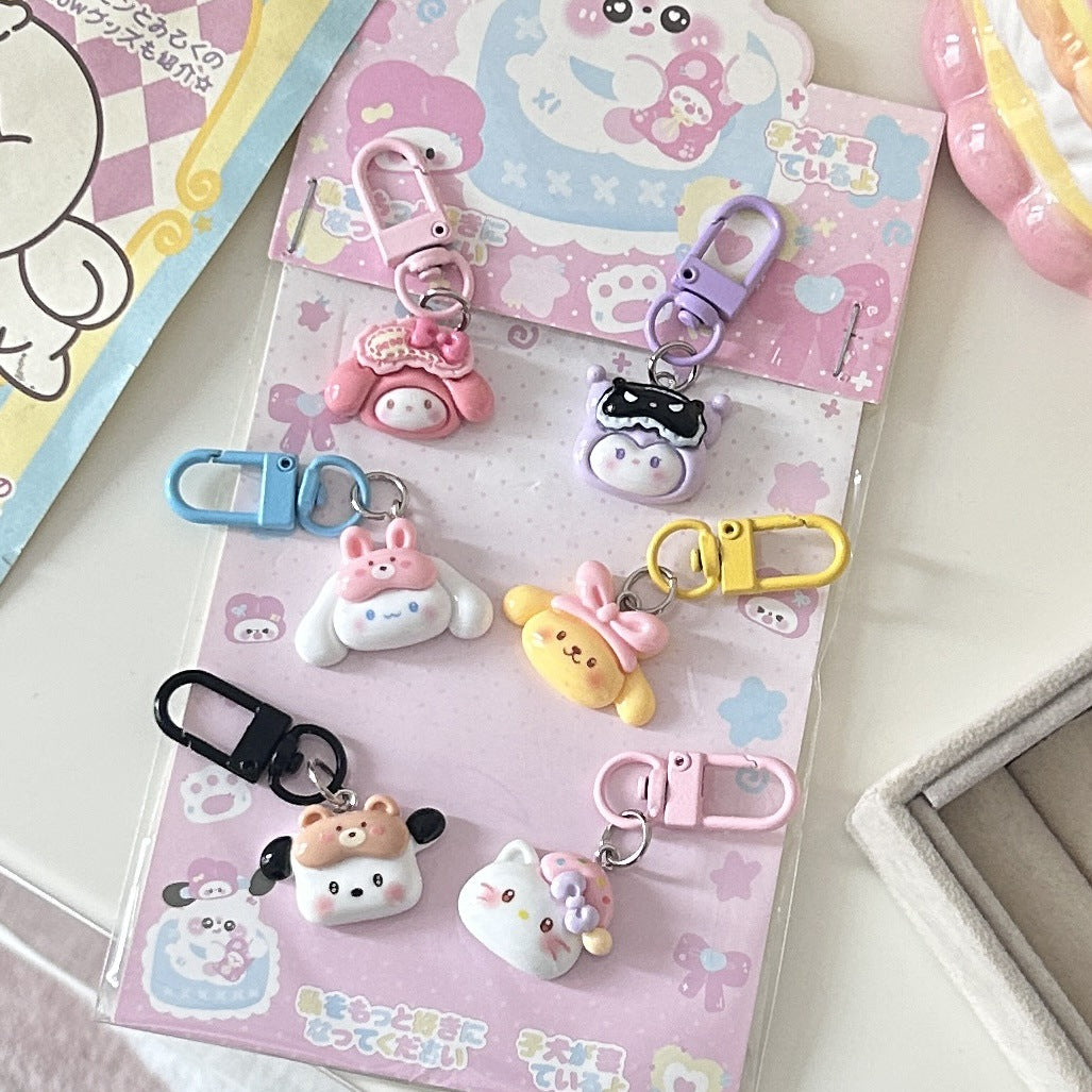 Wholesale Plastic Cute Cartoon Keychain JDC-KC-ZhiX002 — JOYASDECHINA ...