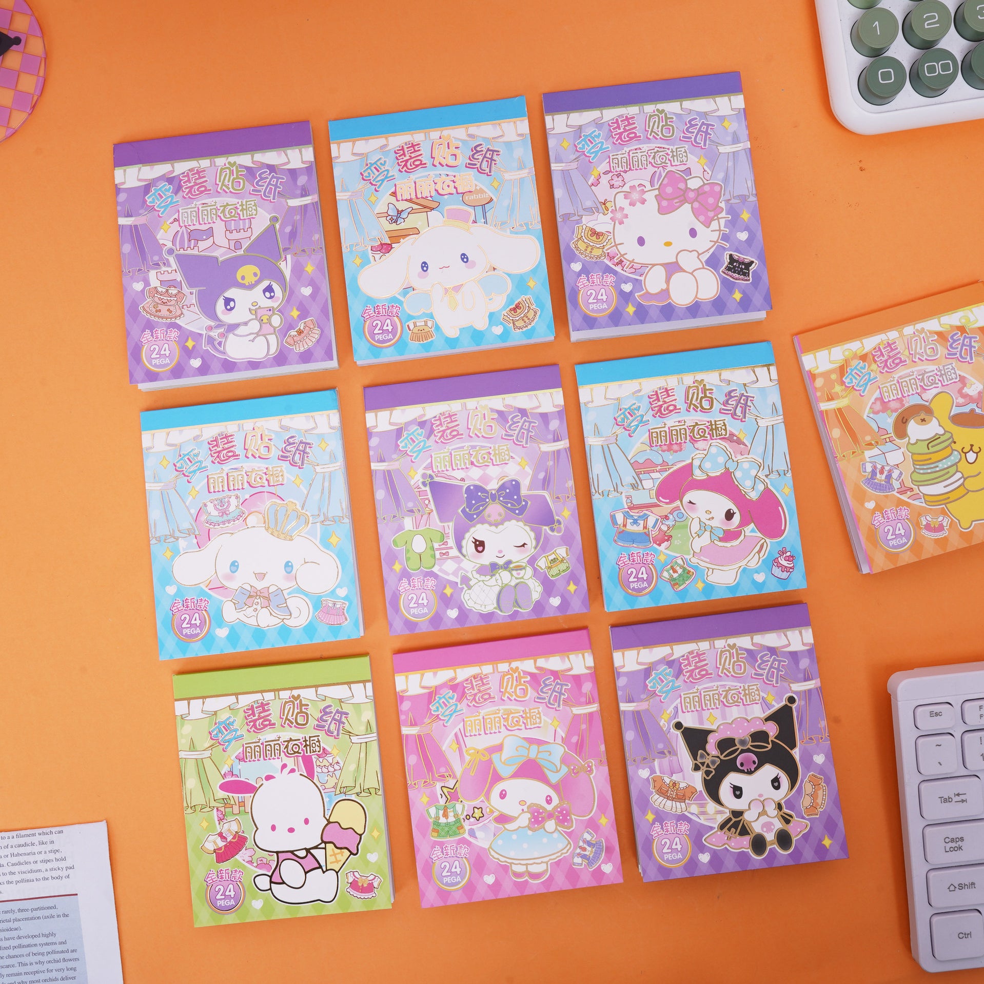 Wholesale Dress up sticker book sticker book for elementary school stu ...