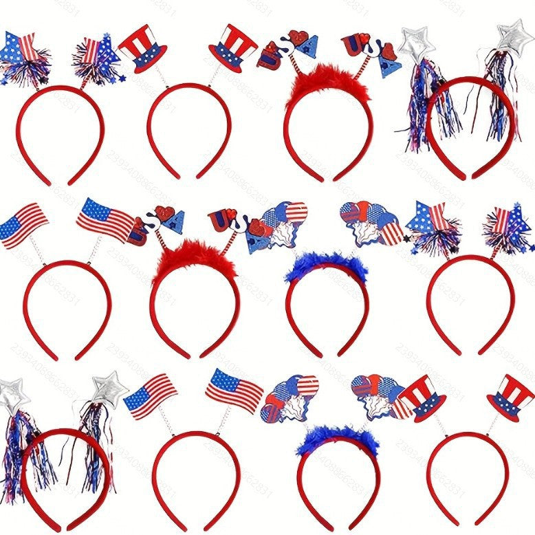 Wholesale Set, Independence Day headband, glasses, National Day parade ...