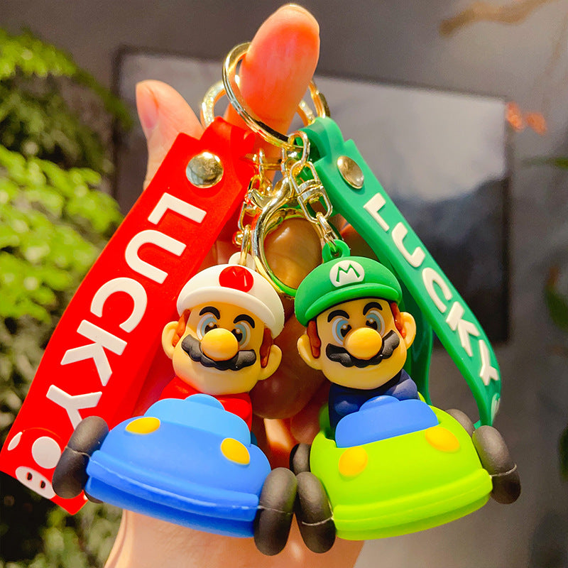 Wholesale PVC Cartoon Car Keychain JWE-KC-JG032 — JOYASDECHINA ...