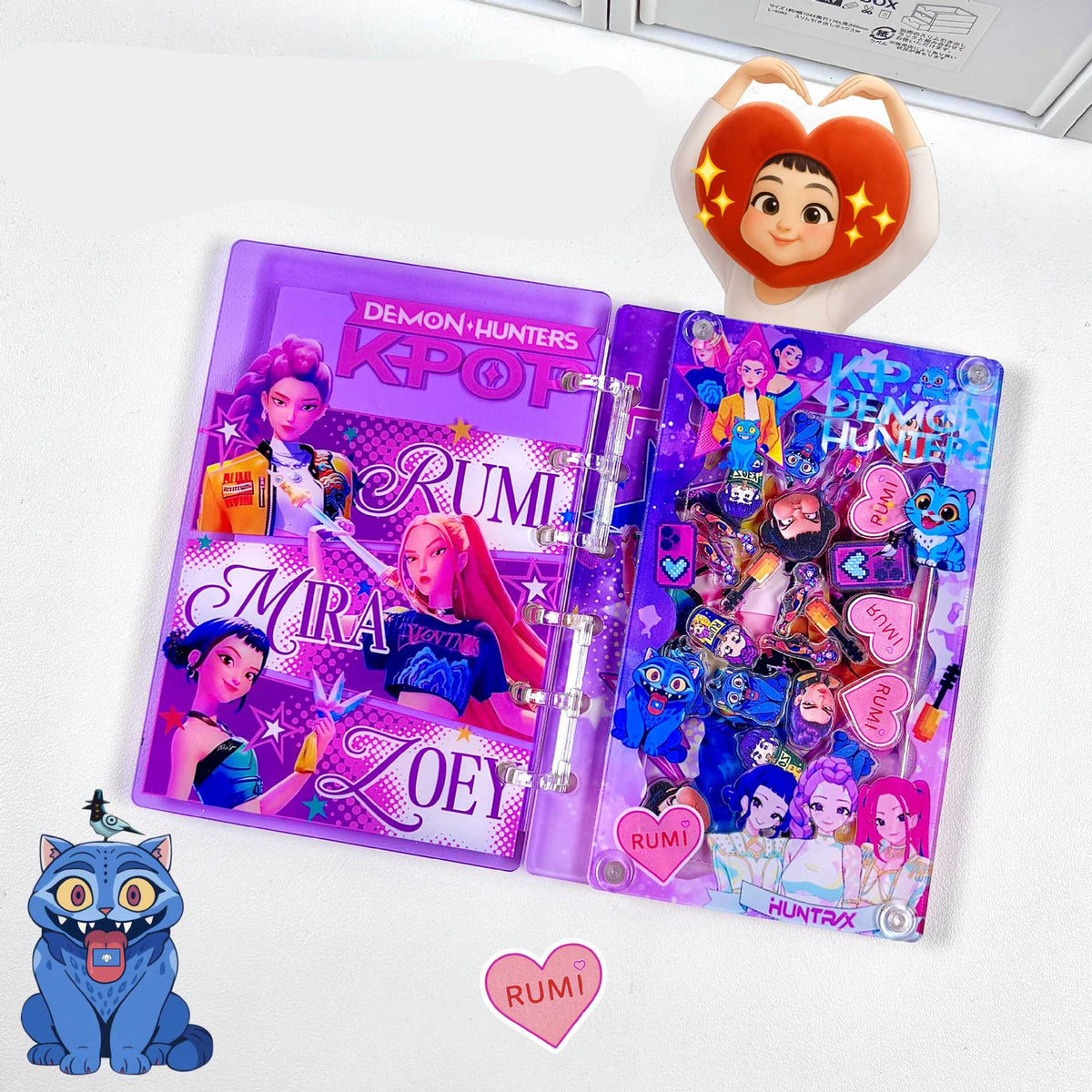 Wholesale Kpop Shake-Shake Acrylic A7 NoteBook — JOYASDECHINA WHOLESALE ...