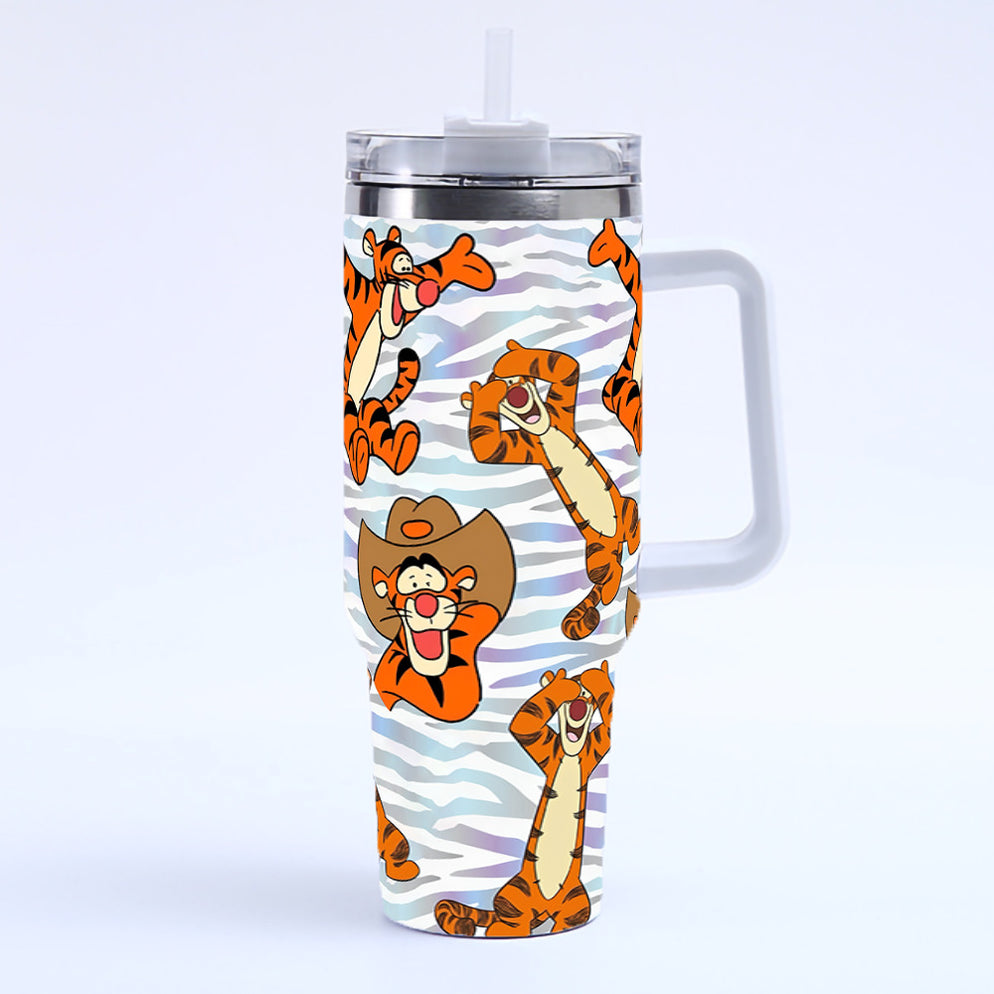 Wholesale Tumbler 3D printed cartoon pattern 40OZ stainless steel Ice ...
