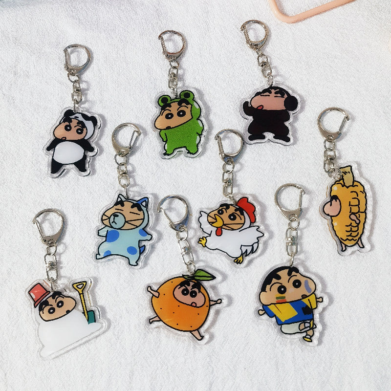 Wholesale cartoon acrylic keychains JDC-KC-ChuangYi014 — JOYASDECHINA ...
