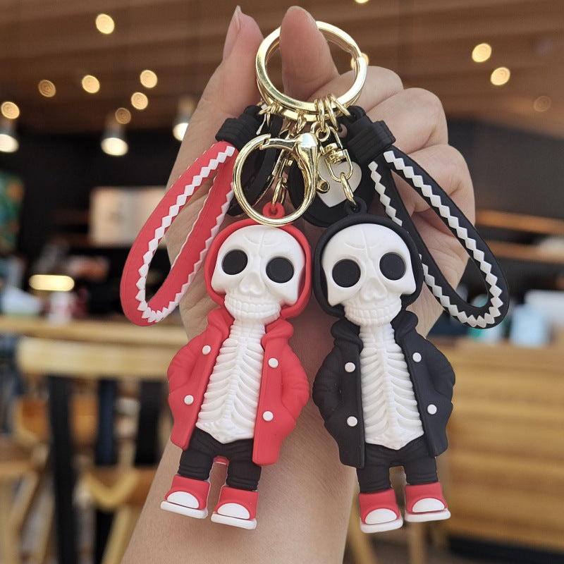 Wholesale Cartoon Silicone Doll Keychain JDC-KC-ZhuoRan030 ...
