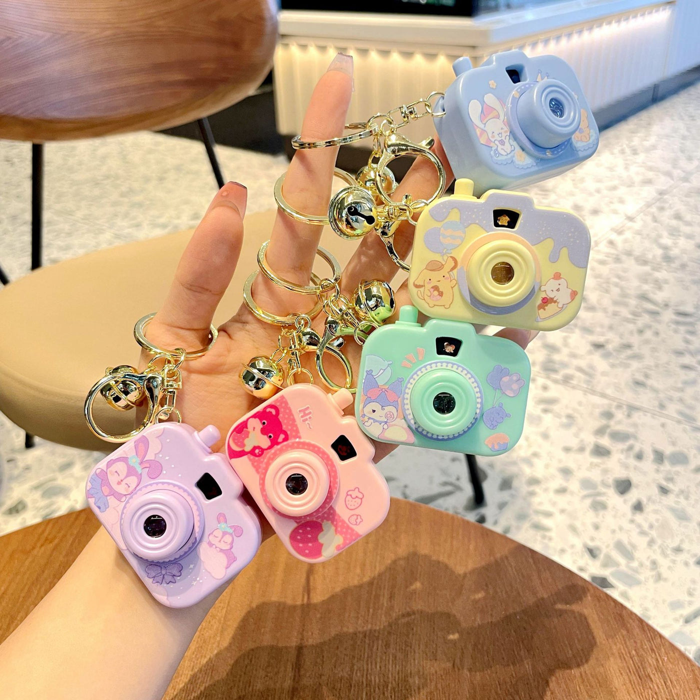 Wholesale Cartoon Cute Projection Camera Acrylic Keychains JWE-KC ...