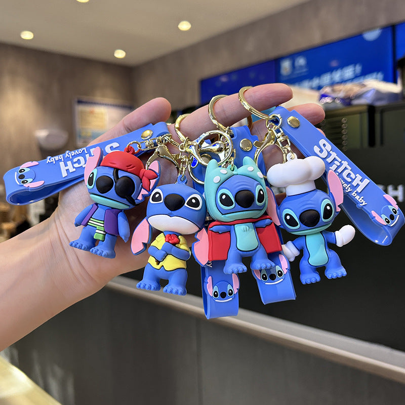 Wholesale Cartoon Silicone Keychains (F) JDC-KC-ZiXing001 ...