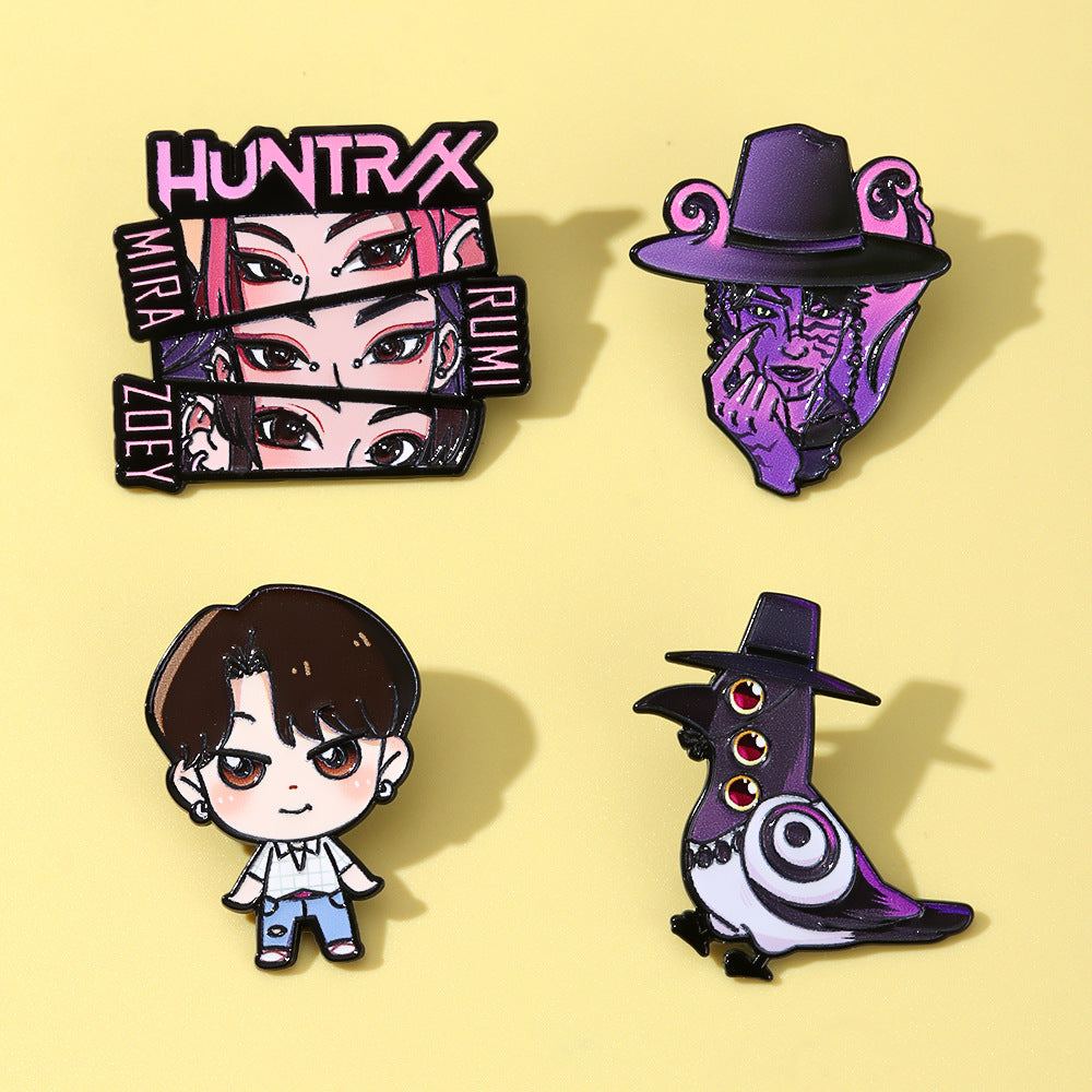Wholesale KPop Cartoon Anime Bag Decorations Brooch — JOYASDECHINA ...