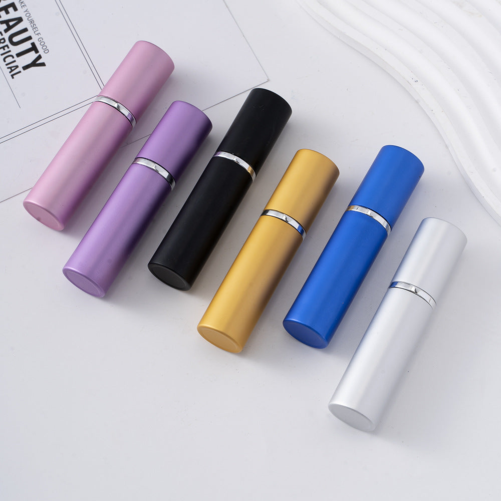 Wholesale 5ml Flat Head Glass Liner Spray Bottle Aluminum Shell ...