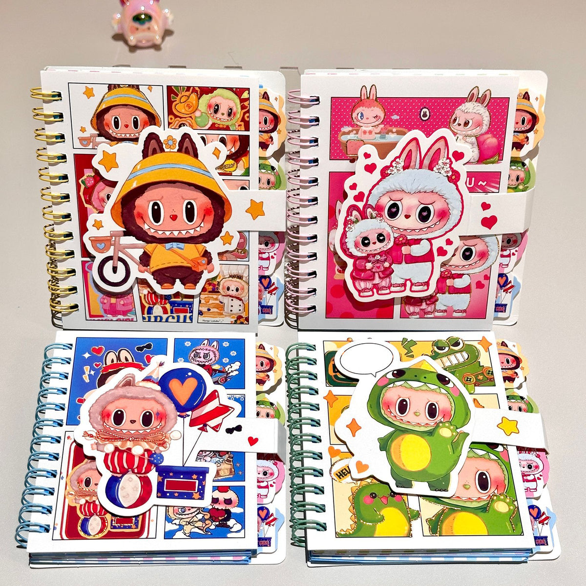 Wholesale A7 Coil Notebook Cute Cartoon Interlayer Notebook Memo Noteb ...