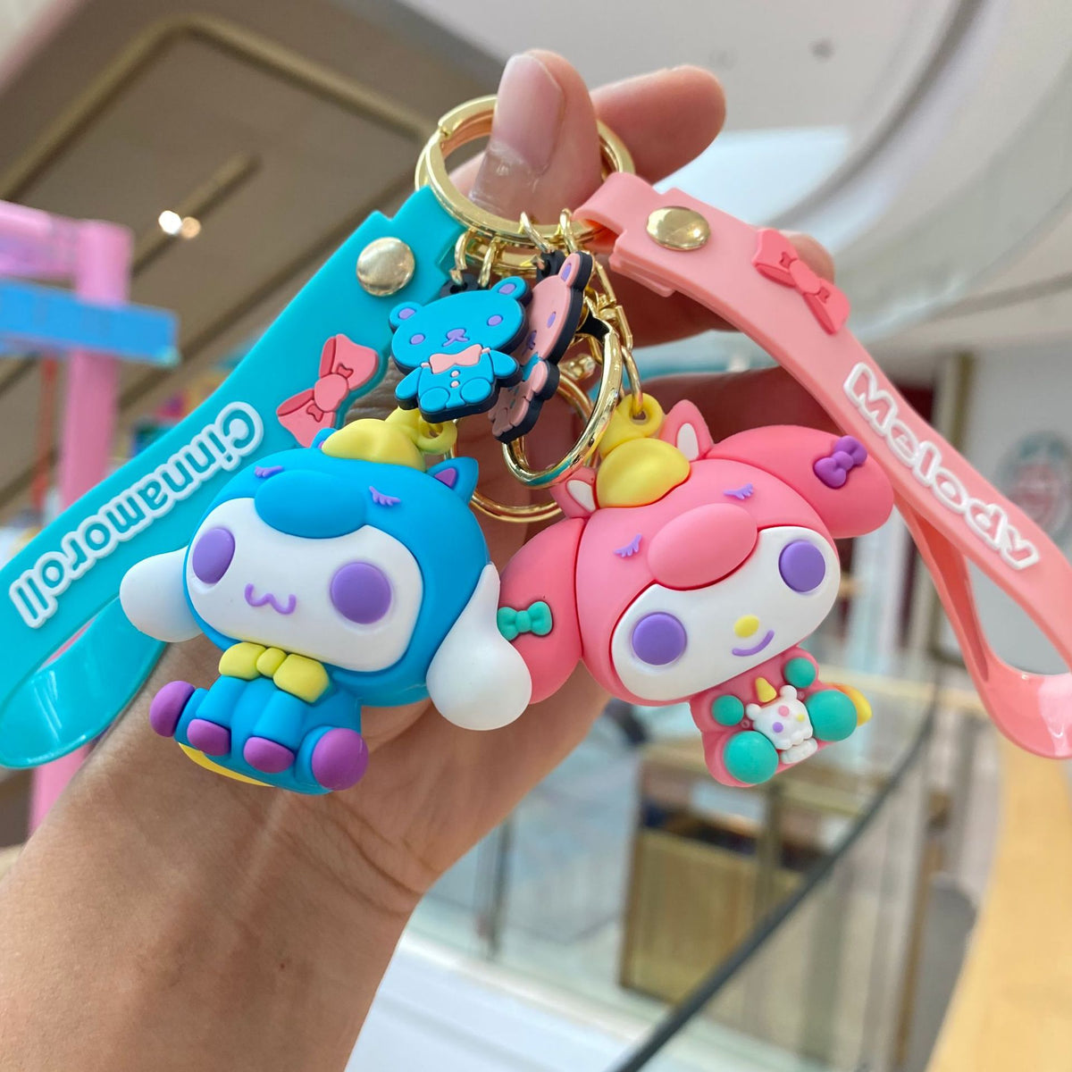 Wholesale Cuddling Dog Doll Silicone Keychains JWE-KC-PengYu005 ...