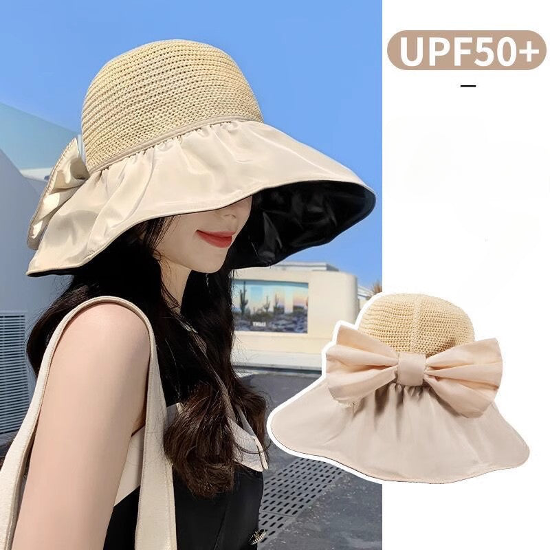 Wholesale Straw Sun Protection Bucket Hat JDC-HT-PX014 — JOYASDECHINA ...