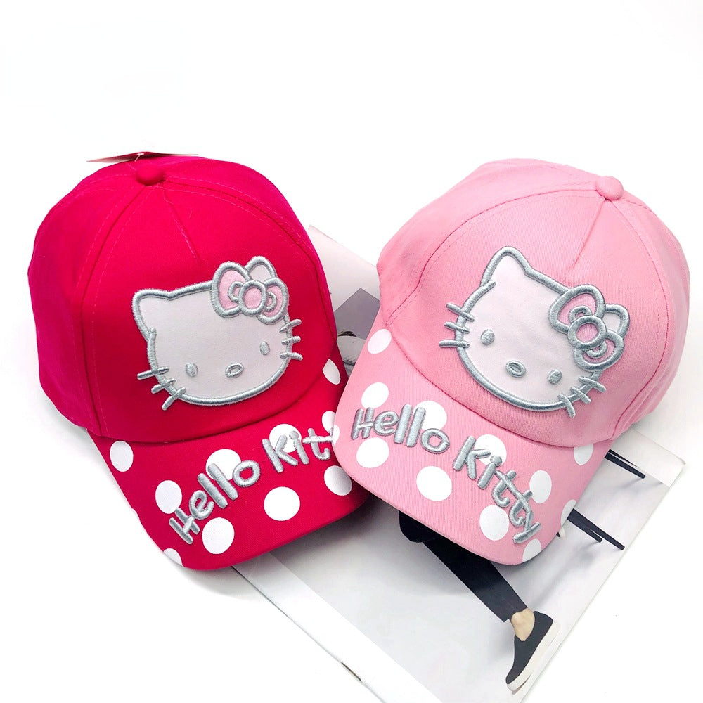 Wholesale cute cartoon cat baseball cap children's cap JDC-FH-WuoB001 ...